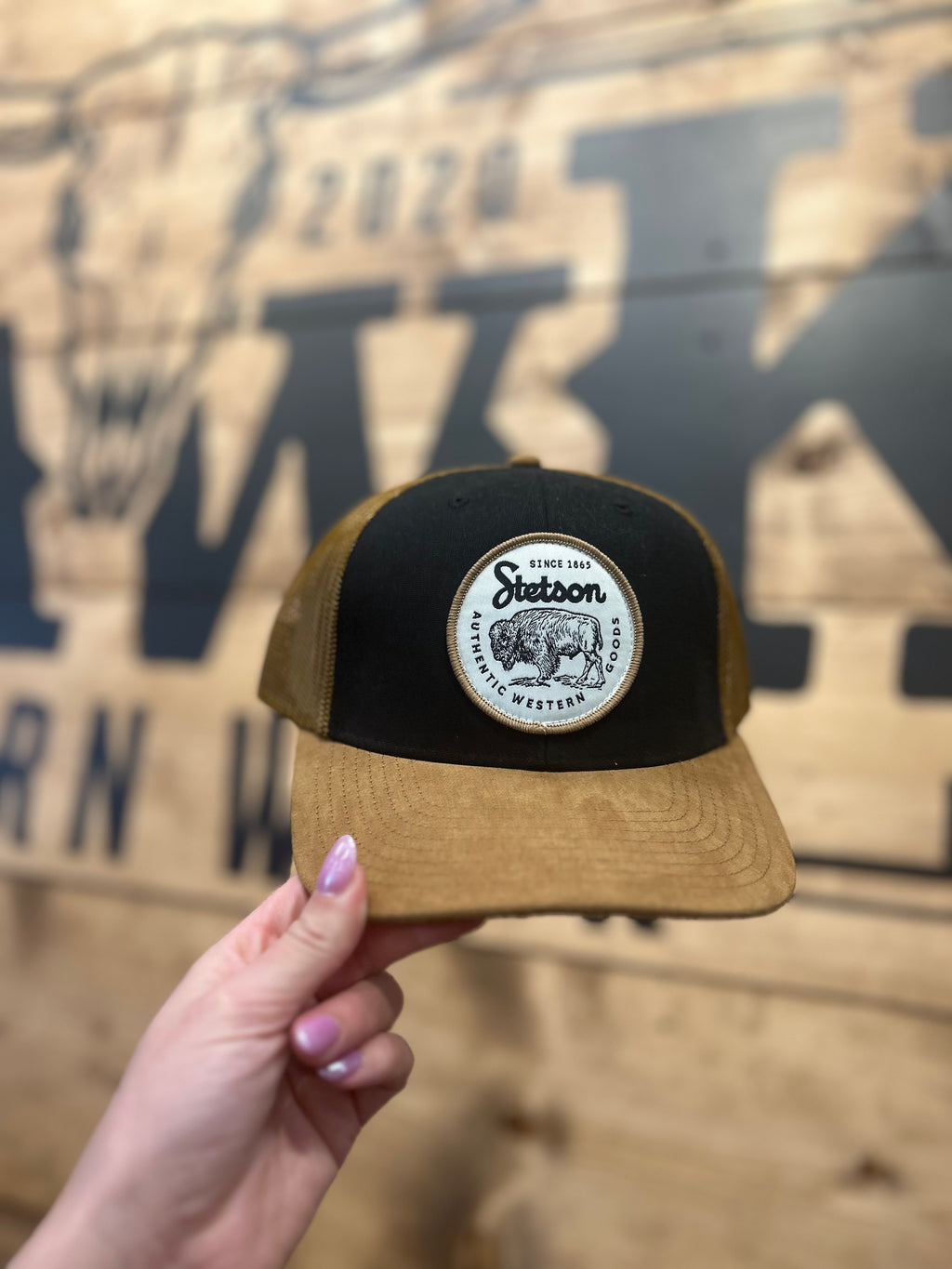 Stetson Bison Patch Cap – Hawk Western Wear