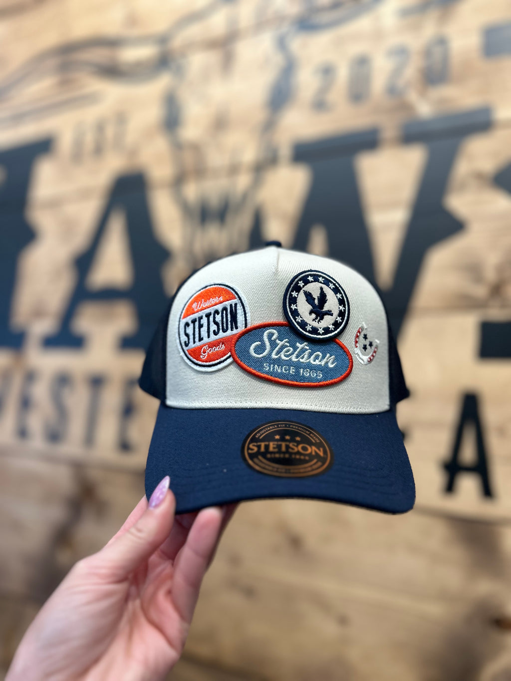 The Stetson Americana Patch Cap – Hawk Western Wear