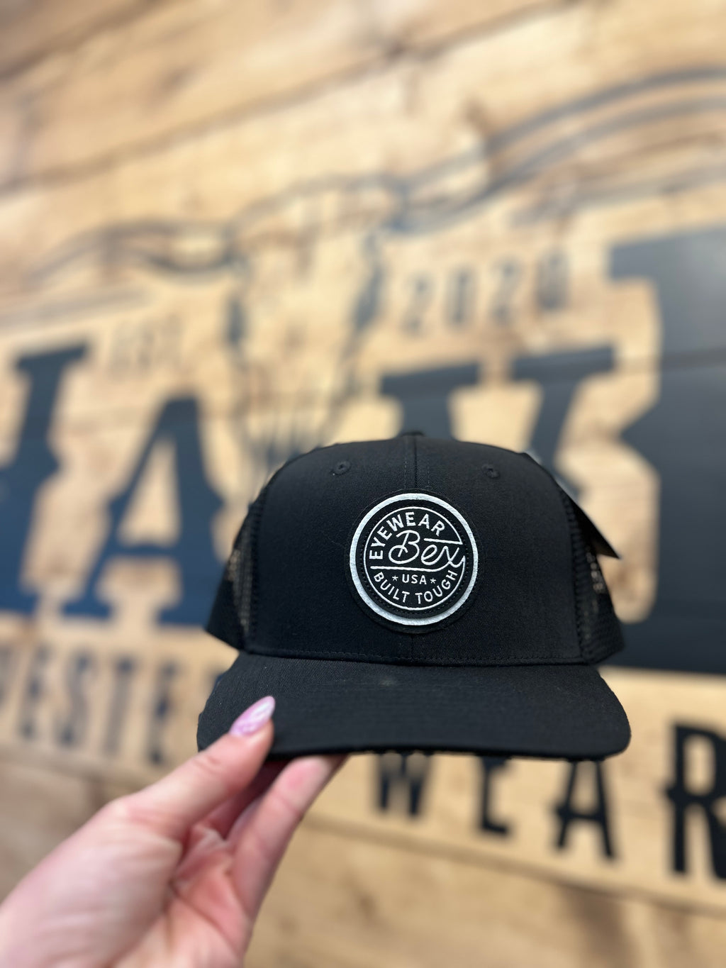 Bex Built Tough Cap {Black} – Hawk Western Wear