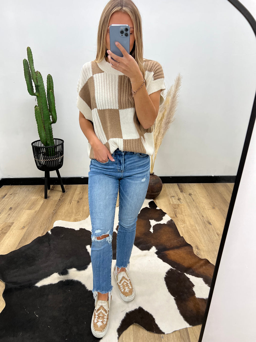 The Mica Slim Crop Jean – Hawk Western Wear