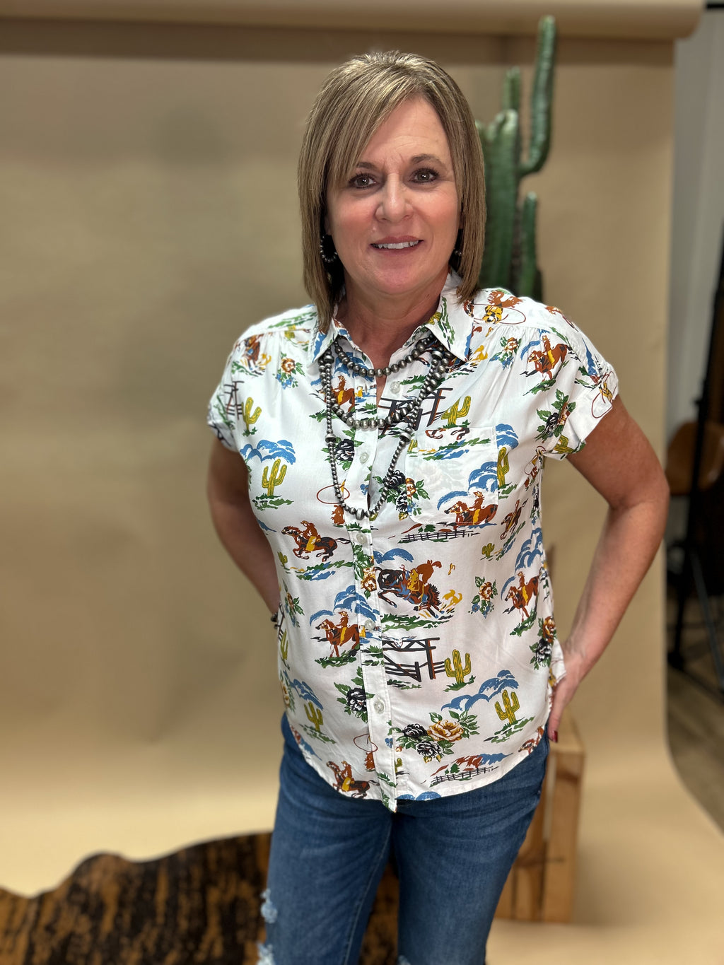 The Cowboy Button Down – Hawk Western Wear