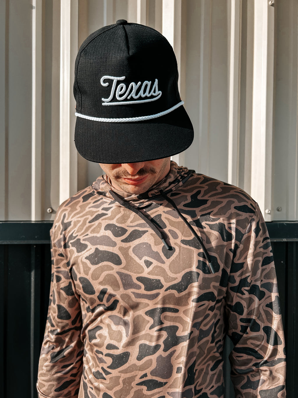 Burlebo Texas Script Cap {Black} – Hawk Western Wear