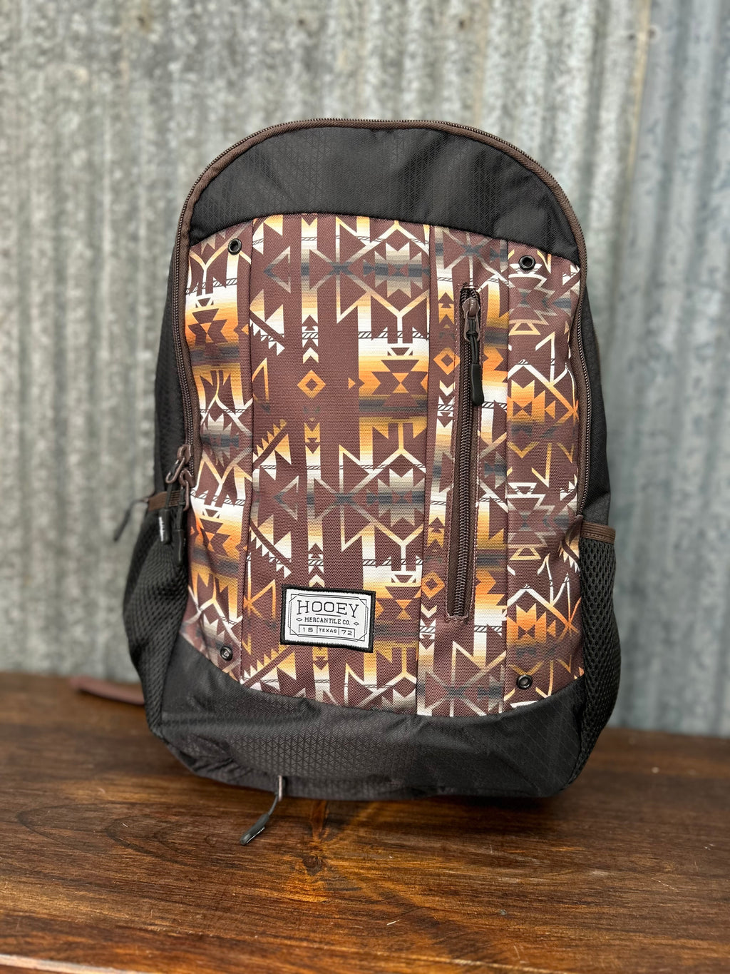 Hooey Rockstar Western Backpack Brown/Tan Aztec BP072BRBK – Hawk ...