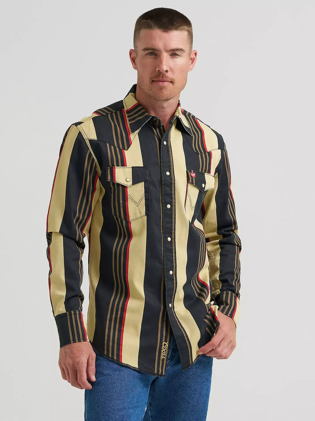 Wrangler Men Coors 2.0 Vintage Brushpopper - Hawk Western Wear