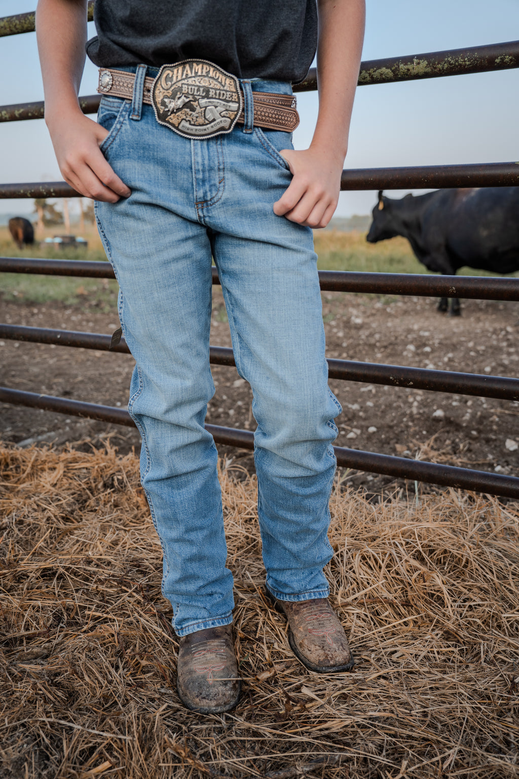 Wrangler Youth Retro Slim Straight Bozeman - Hawk Western Wear